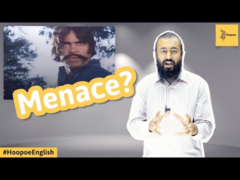 Menace | Word 150 | Meaning & Use | HoopoeEnglish
