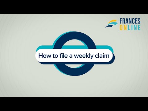 How to file a weekly claim