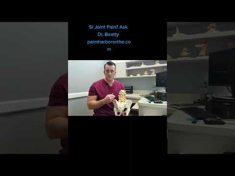 Dr. Taylor Beatty Discusses Sacroiliac Joint Conditions | Orthopedic Specialist Palm Harbor, FL