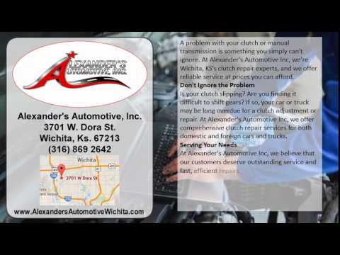 Clutch Repair In Wichita Ks - Alexander's Automotive