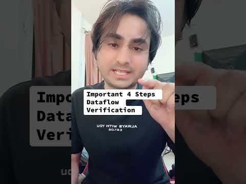 4 Important Steps For DataFlow Verification || Health Care Professionals #verificationprocess #dha