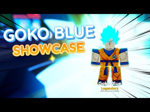 Anime Adventures - Goko Blue (All Attacks + Stats)