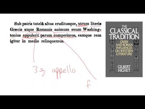 LatinPerDiem Latin Lesson, Francis Glass, Vita Georgii Washingtonii, 10
