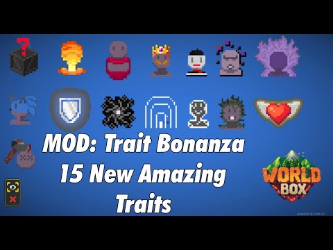 15 New Traits For WorldBox, Shadow summoner, Revival And More, Mod Trait Bonanza (Review)