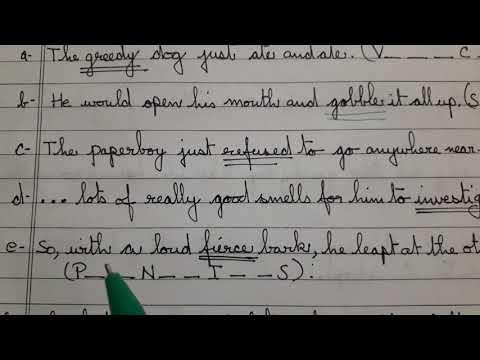 Vocabulary exercise -"The Greedy Dog"