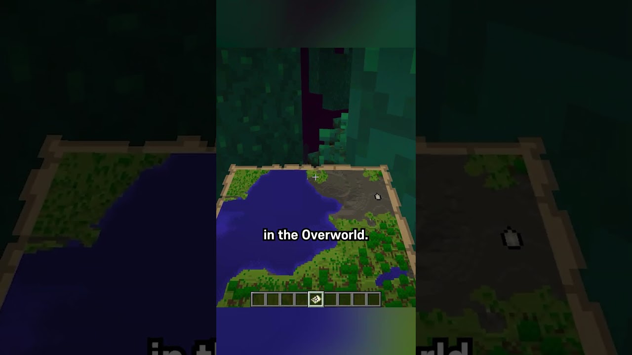 bringing overworld maps to nether