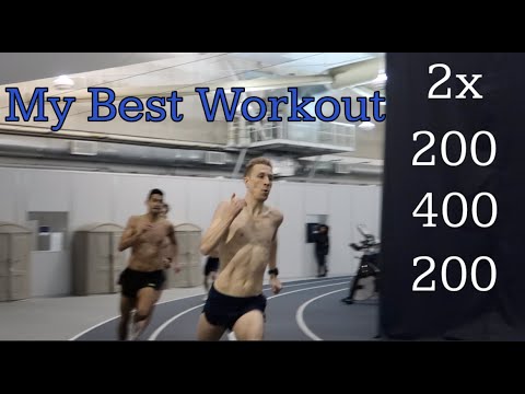 MY BEST SPEED WORKOUT OF THE YEAR!!! *52 second 400*