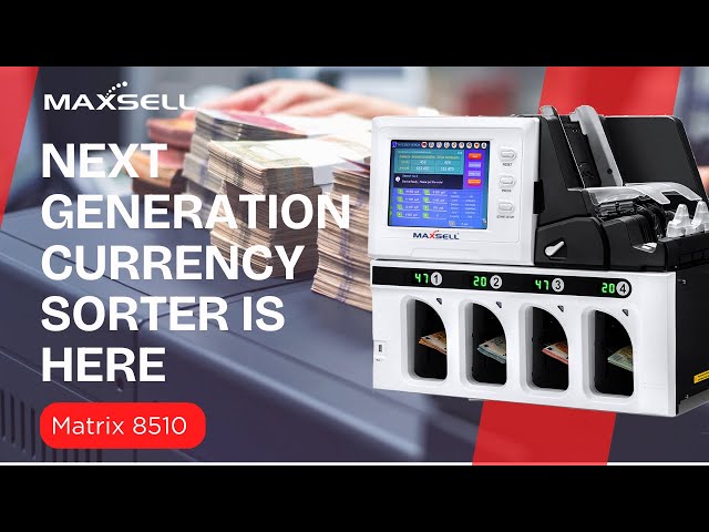 Currency Sorting Machine - Matrix 8130 - Full Fitness Sorting machine ...