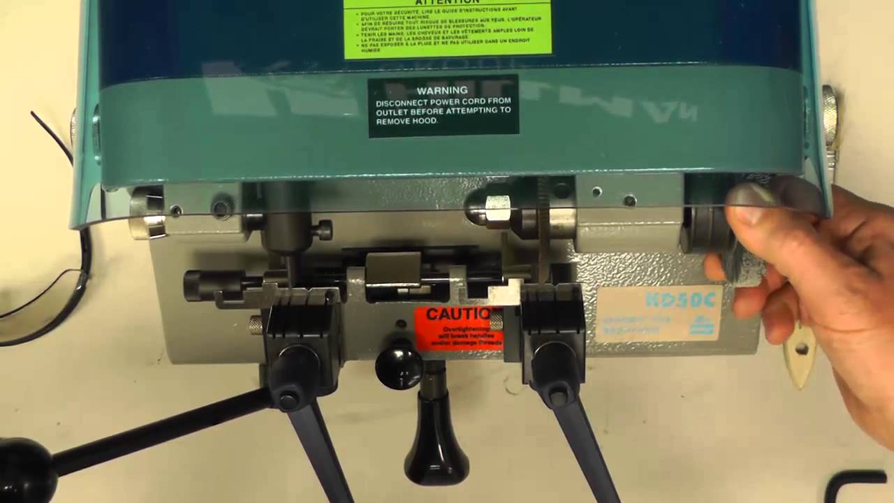 KD50 Key Machine Depth Adjustment