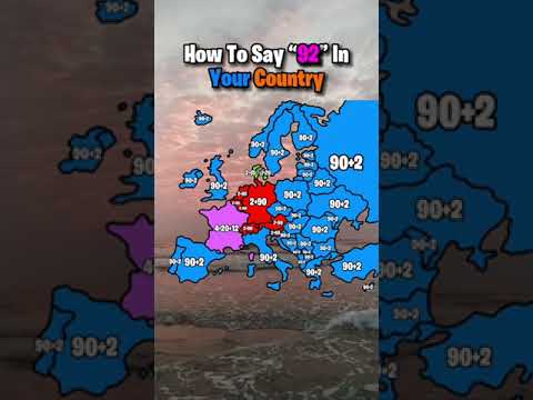 How to say "62" in your country