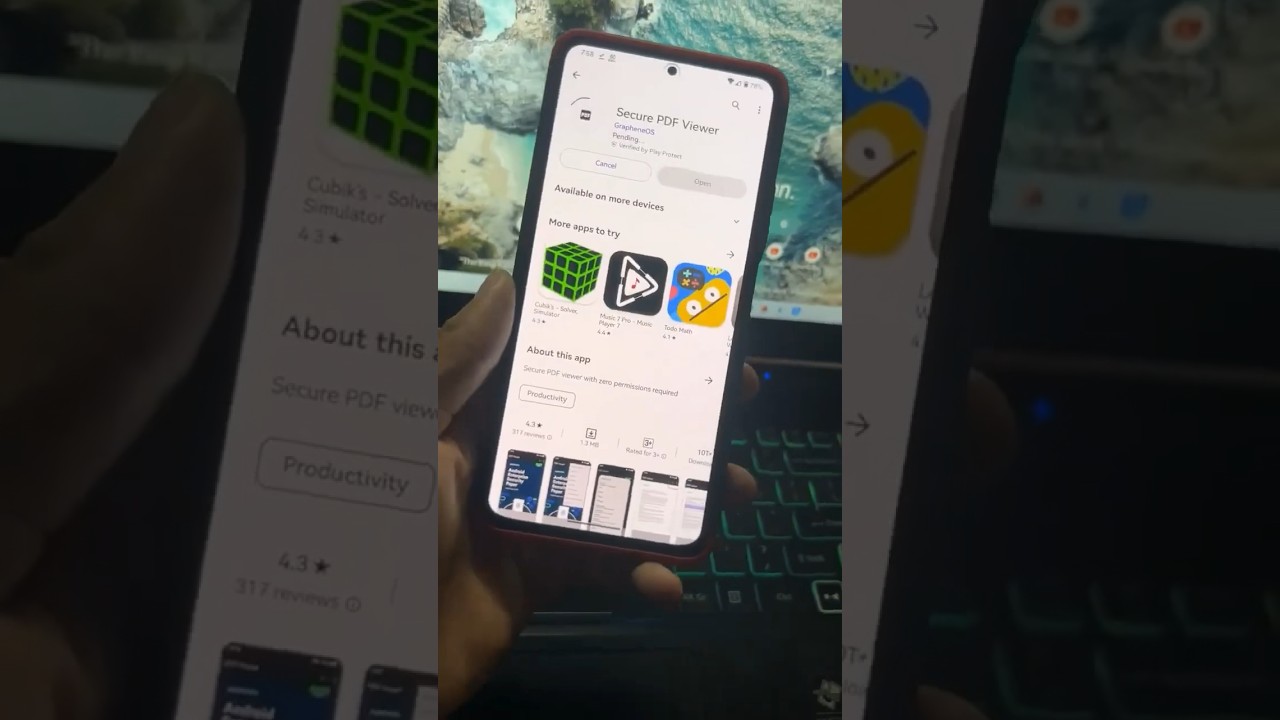 Secure Pdf Viewer for Android!