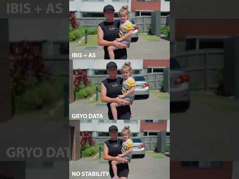 Gyro stability is CRAZY vs Sony IBIS