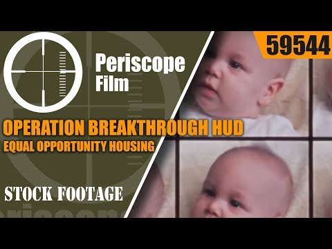 OPERATION BREAKTHROUGH HUD EQUAL OPPORTUNITY HOUSING 59544 CF
