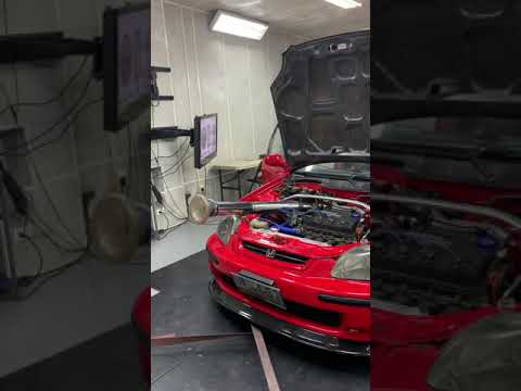 Honda civic ek sohc vtec dyno