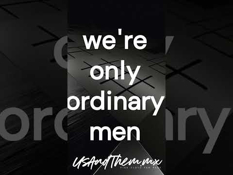 Us and Them - Pink Floyd (Lyrics & AI Video ) Part 1