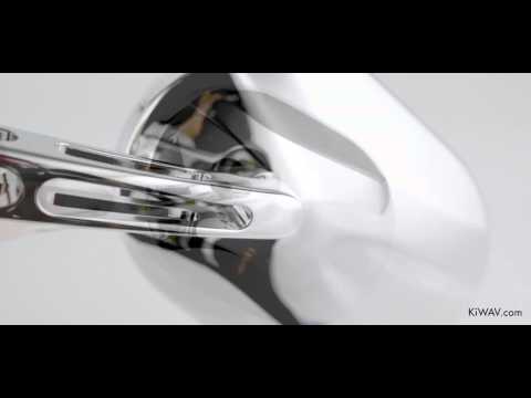 motorcycle mirrors Stark chrome Magazi-KiWAV