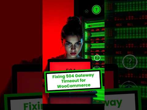 Fixing 504 Gateway Timeout for WordPress