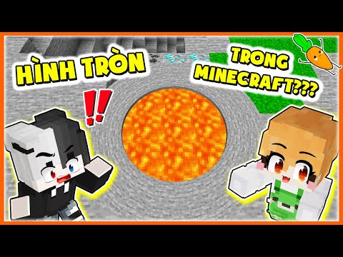 Kamui Thử Thách Xây HÌNH TRÒN Hoàn Hảo Nhất Trong Minecraft