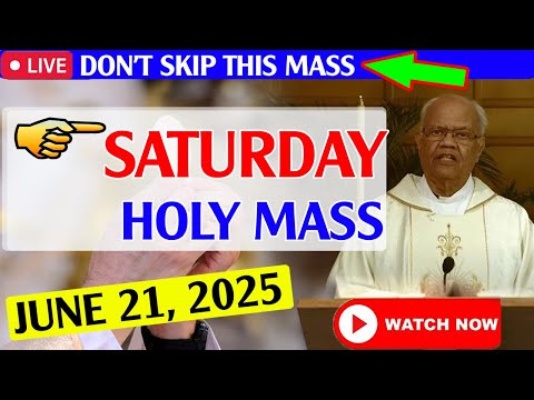 🔴Catholic Mass Today | Daily TV Mass, June 21, 2025 | Daily TV Mass Today