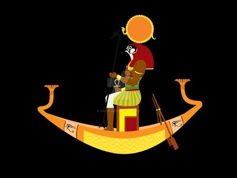 The Sun God Ra supreme power in the universe Kemetic Egyptian Mythology