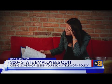 Hundreds of state employees resign amid new telework policy