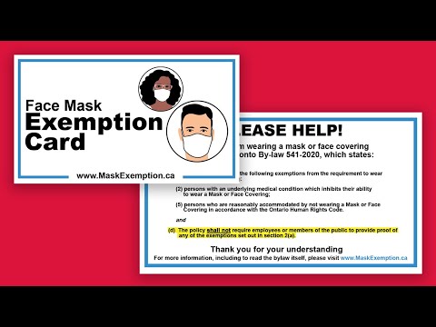Order LEGAL Face Mask Exemption Card – Living in Anglo-America