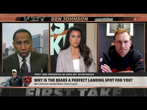 Bears NEW HC Ben Johnson on being the RIGHT choice in Chicago, the Lions' future & MORE | First Take