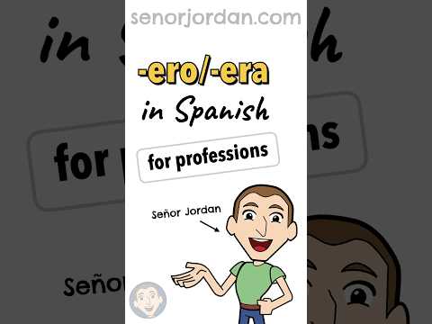 Spanish Bite - The Suffix -ero/-era for professions