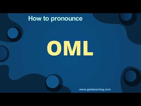 How to pronounce OML | OML meaning in English correctly