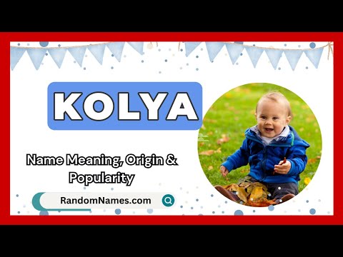 Kolya - Baby Boy Name Meaning, Origin & Popularity - RandomNames.com