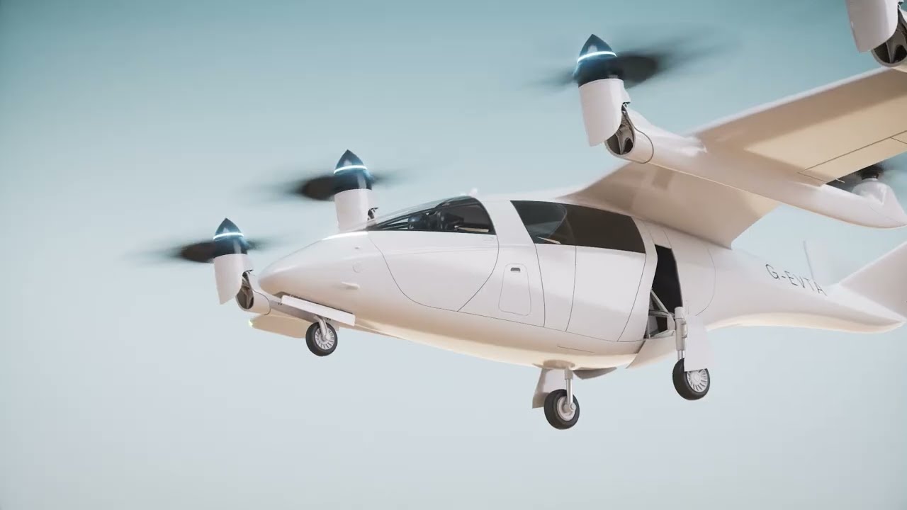 Vertical Aerospace - Transition Flight Test Animation