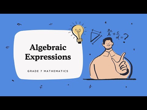 Quick Revision: Algebraic Expressions Video Lecture - Mathematics for ...