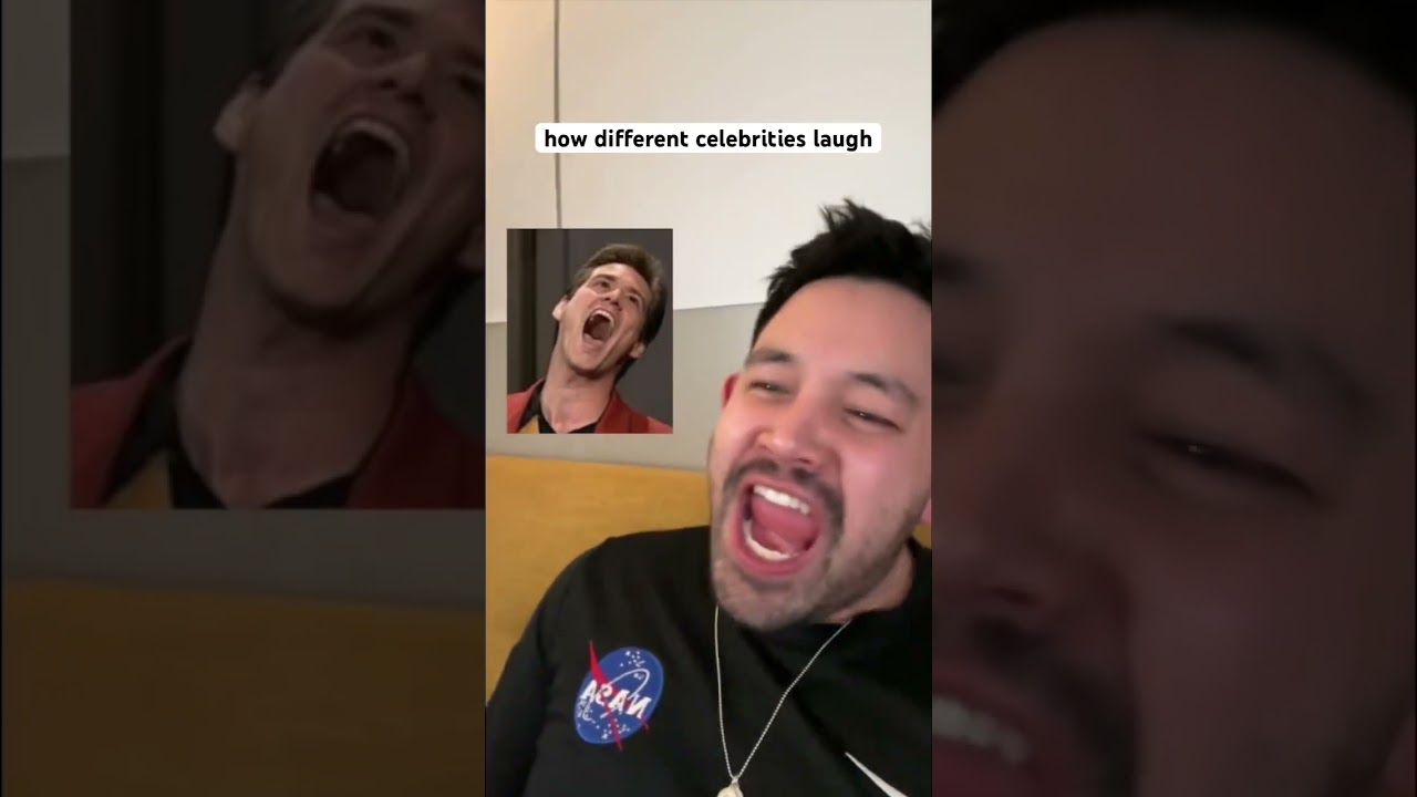 How celebs laugh  #shorts #impressions