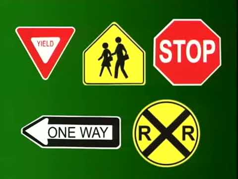 California DMV - Rules of the Road -  Road Signs