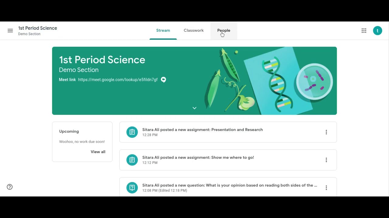 Google Classroom Student Tutorial