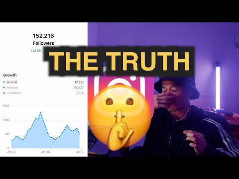 How to grow FAST on instagram(revealing the truth)