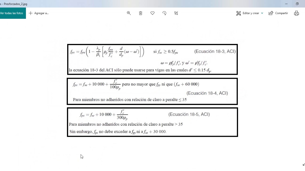 Diseño de elementos presforzados_Ejemplo_2 (Design of Pre Stressed Concrete Elements)
