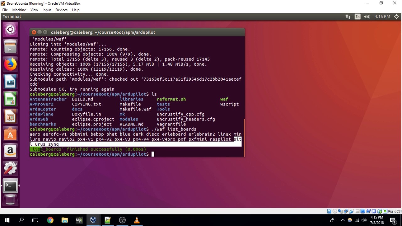 Developer Workstation Setup for Drone Programming
