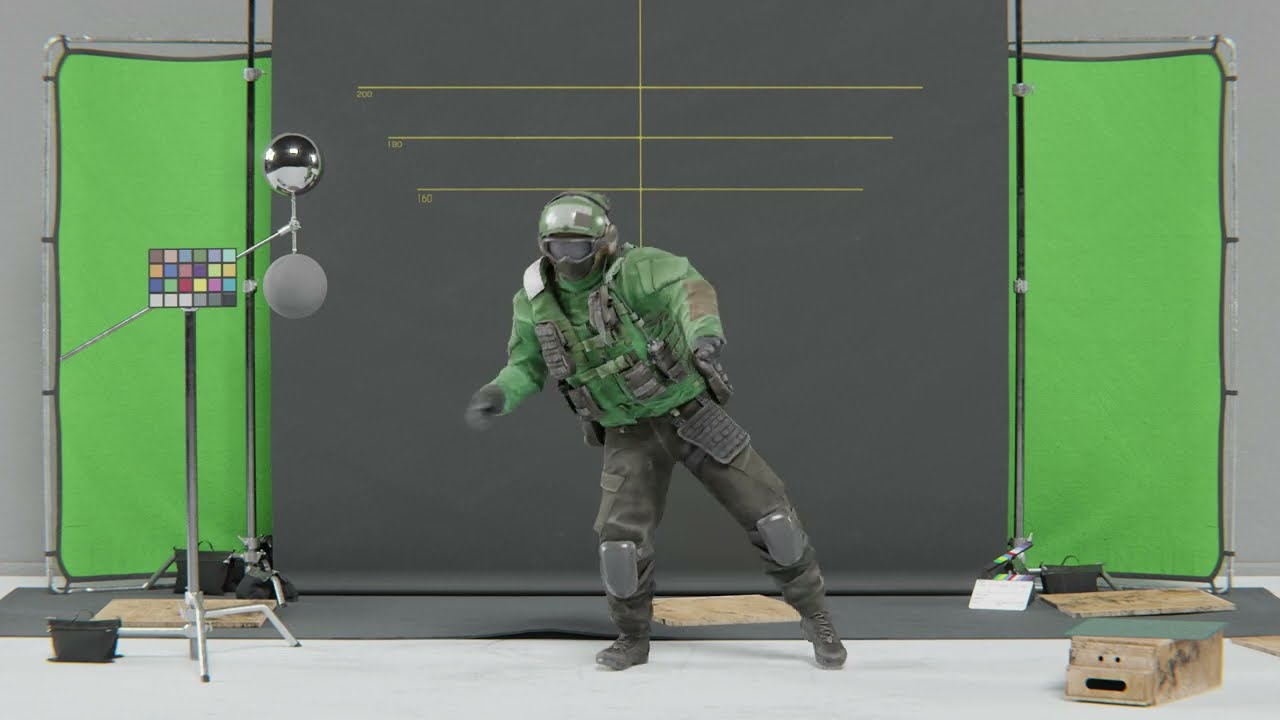 SOLDIER FlightDeck Crew Demorig #3dmodel #motioncapture #aircraftcarrier