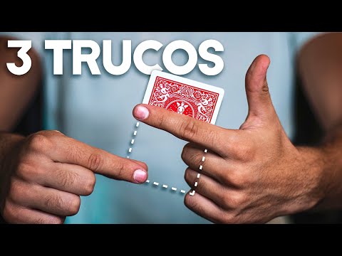 3 TRUCOS DE MAGIA CON CARTAS