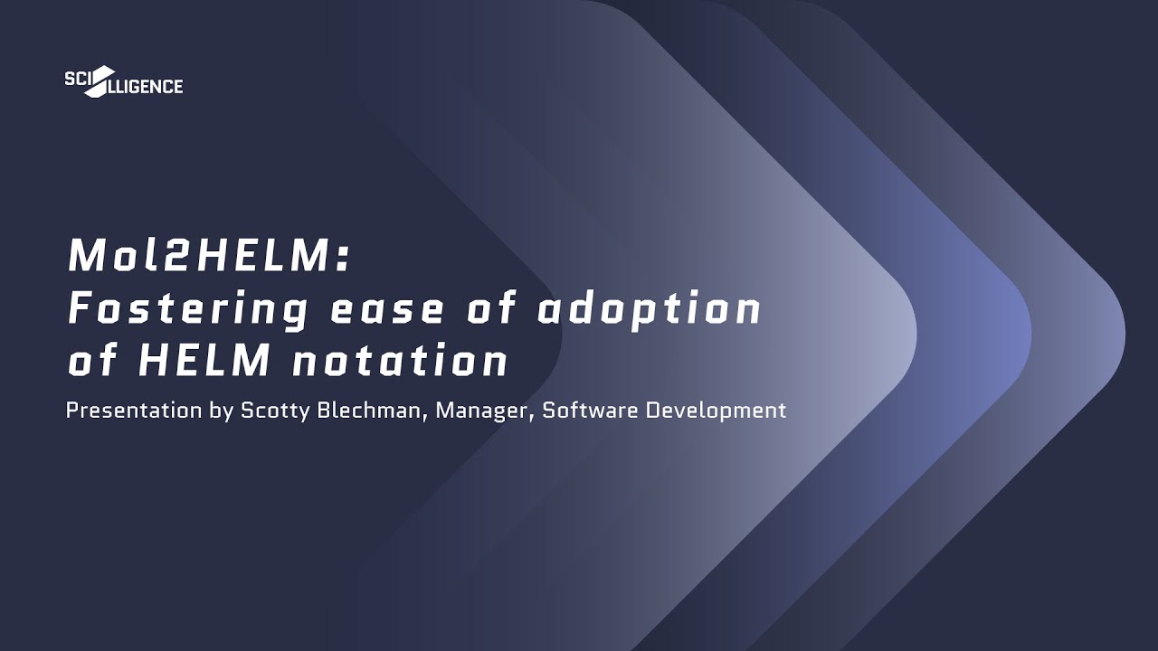Spring R&D Informatics Webinar: Mol2HELM - Fostering ease of adoption of HELM notation