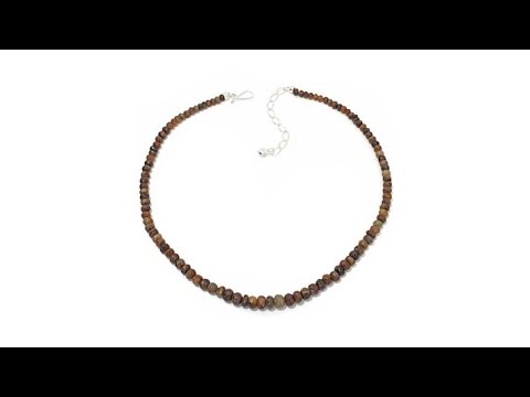 Jay King Cocoa Cashmere Sapphire Bead 181/2" Necklace