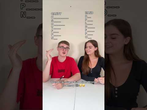Messing Up The WORD GAME To See His REACTION😳🤣?! #challenge #game #vs #wordle #guess #fyp