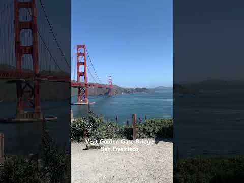 Visit Golden Gate Bridge San Francisco Filmed on 4/21/2025 10:39AM