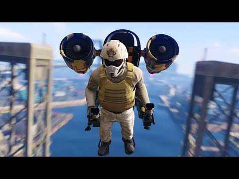DOOMSDAY HEIST DLC - ACT 1 (Part 1) *JETPACK, FLYING CAR & NEW TANK!* | GTA 5 Funny Moments