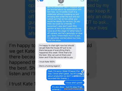 Married at first sight Jacqui to Jeff texts #marriedatfirstsight #mafsau #mafs
