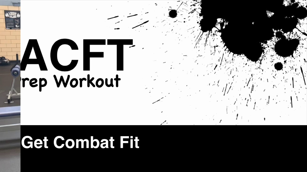 ACFT Prep Workout