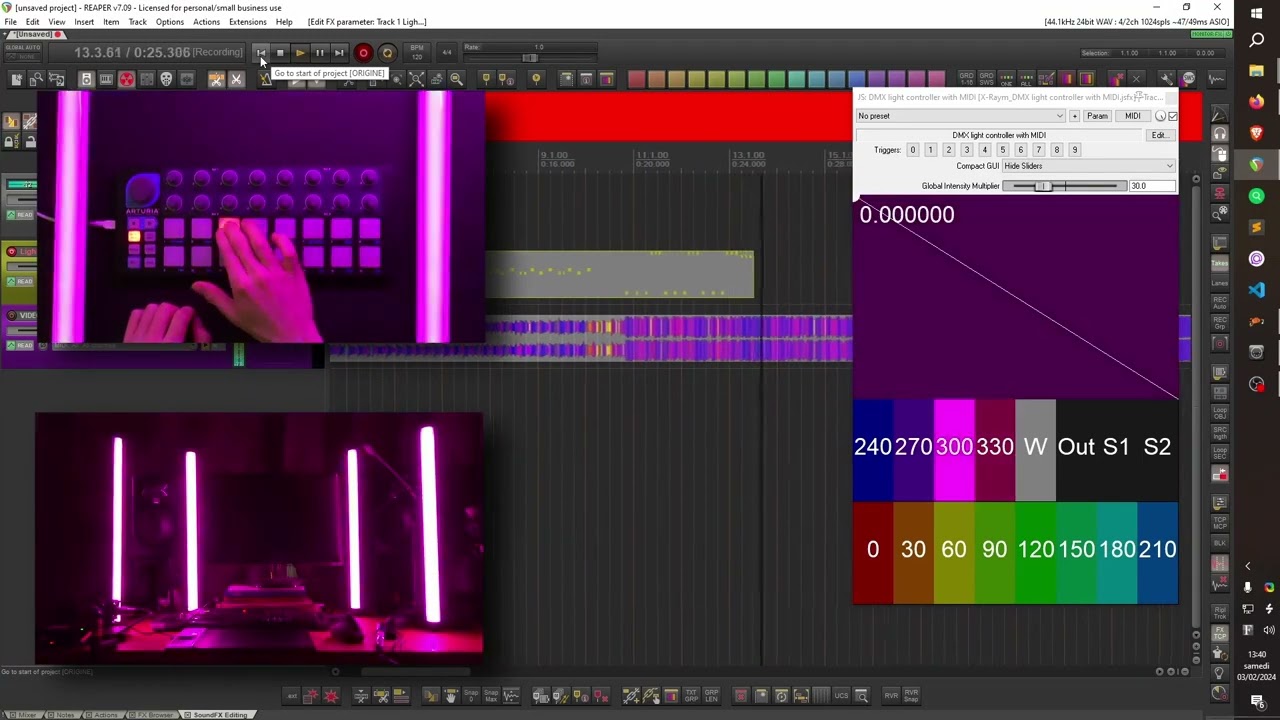 Tutorial: Light Shows from REAPER with Custom JSFX / ExtremRaym