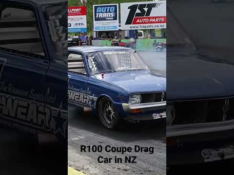 R100 Coupe drag car in NZ