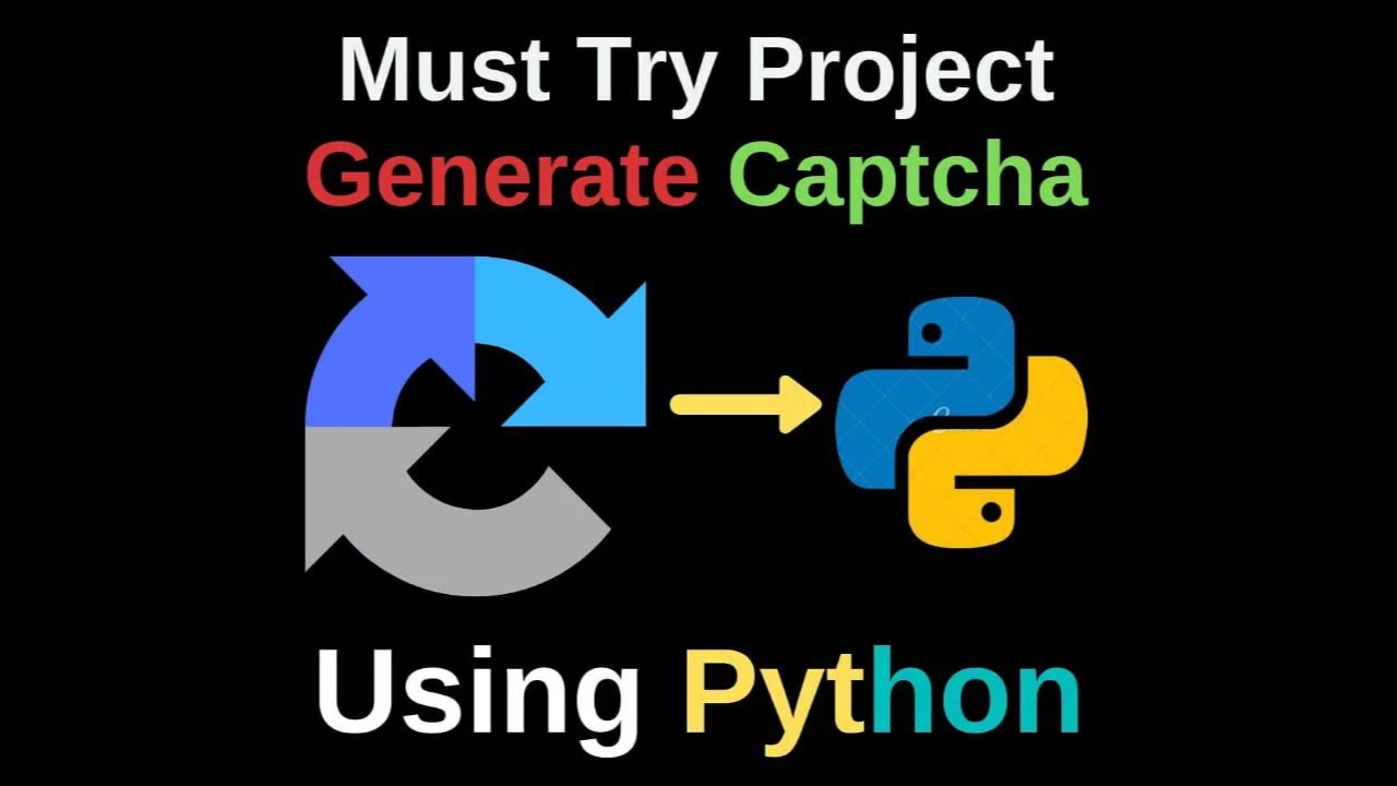 Must try #project in python || Generate #captcha using #python #Shorts